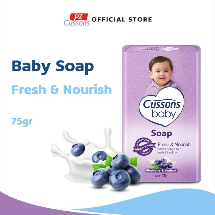 Jual Cussons Baby Soap Fresh & Nourish 75gr - Sabun Badan Bayi Termurah ...
