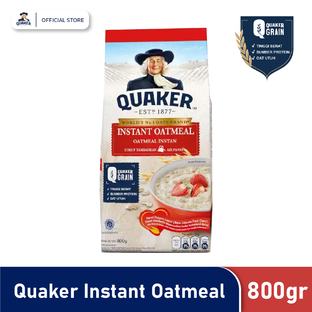 Jual Quaker Instant Oatmeal 800 Gr - Discontinued Termurah, Harga Promo