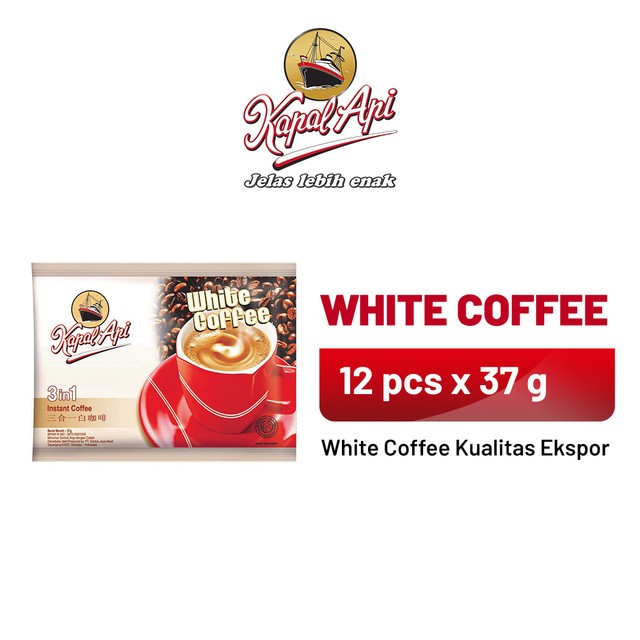 Jual Kapal Api Kopi White Coffe Bag (12x37) - Bahan Makanan Termurah ...