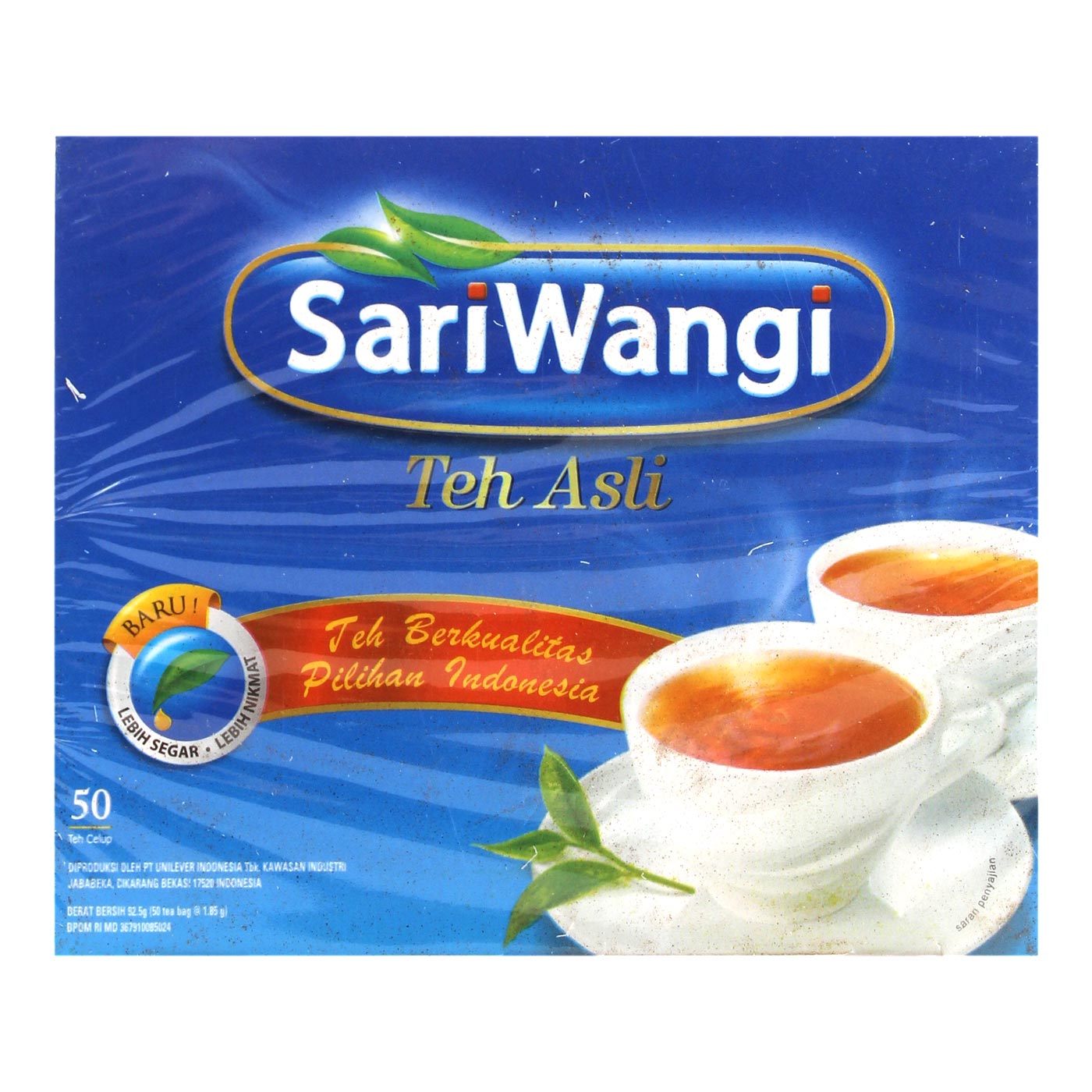 Jual Sariwangi Tea Bag Box 50x1.85g - Bahan Makanan Termurah, Harga Promo
