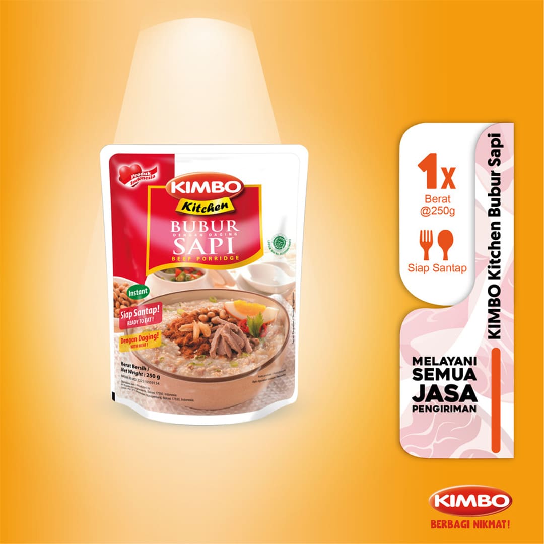 Jual Kimbo Kitchen Bubur Sapi - Lainnya Termurah, Harga Promo