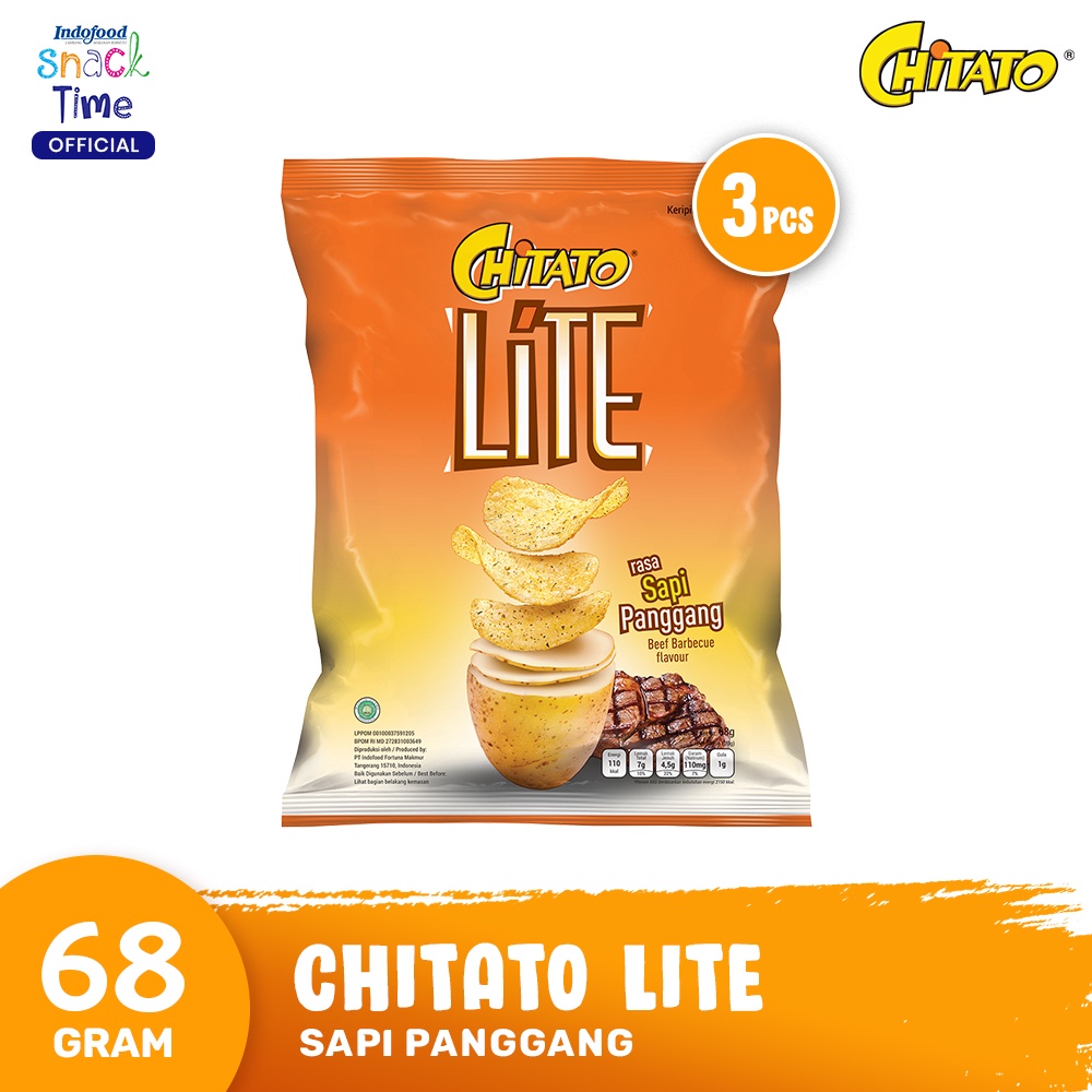 Jual Chitato Lite Sapi Panggang 68 Gr - 3 Pcs - Bahan Makanan Termurah ...