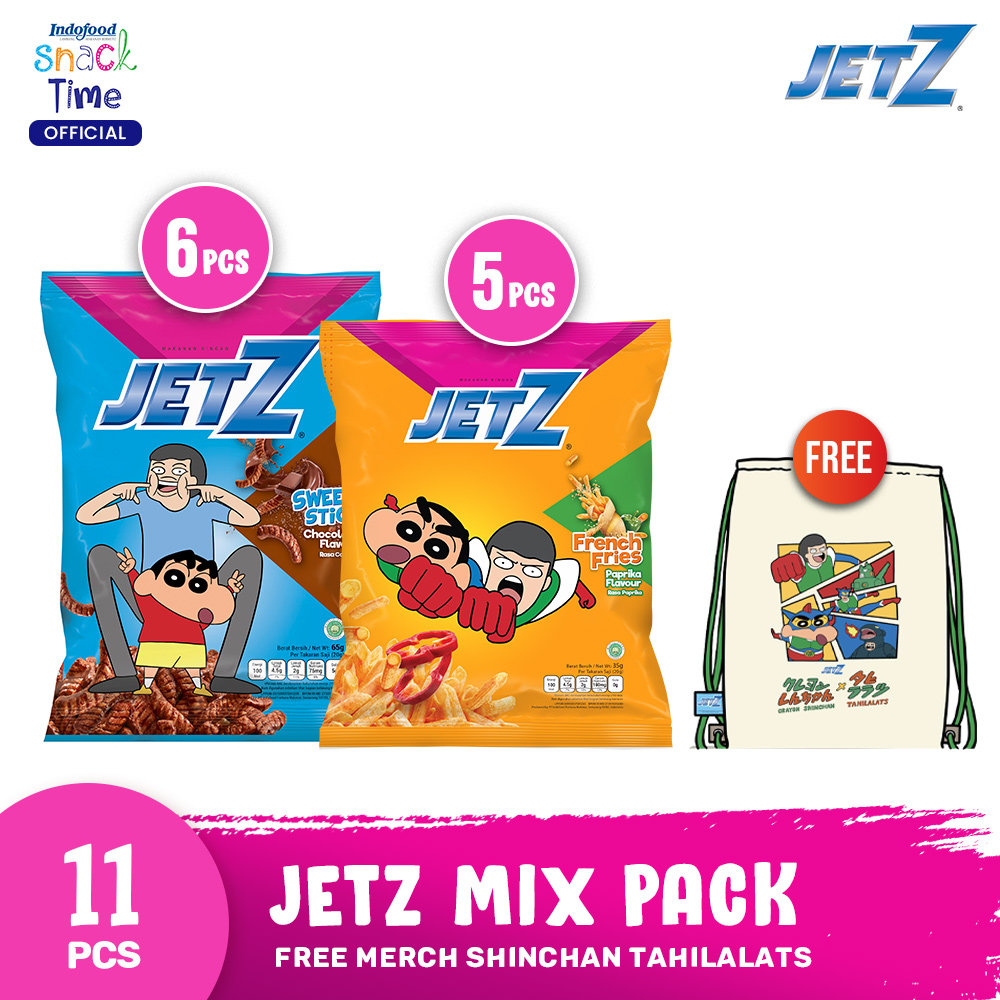 Jual JetZ Mix Pack FREE Merch Shinchan Tahilalats 1 - Bahan Makanan ...