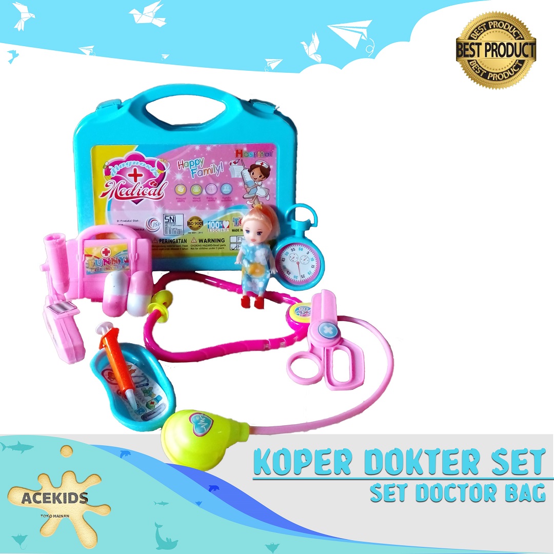 Jual Acekids Mainan Anak Dokter Dokteran Koper Dokter Set Murah ...