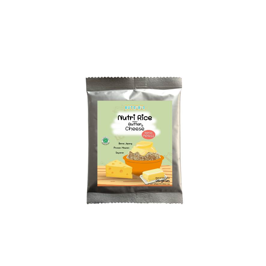 Jual Nutrinio Nutri Rice Travelling Series 25 g | Butter Cheese - Makan ...